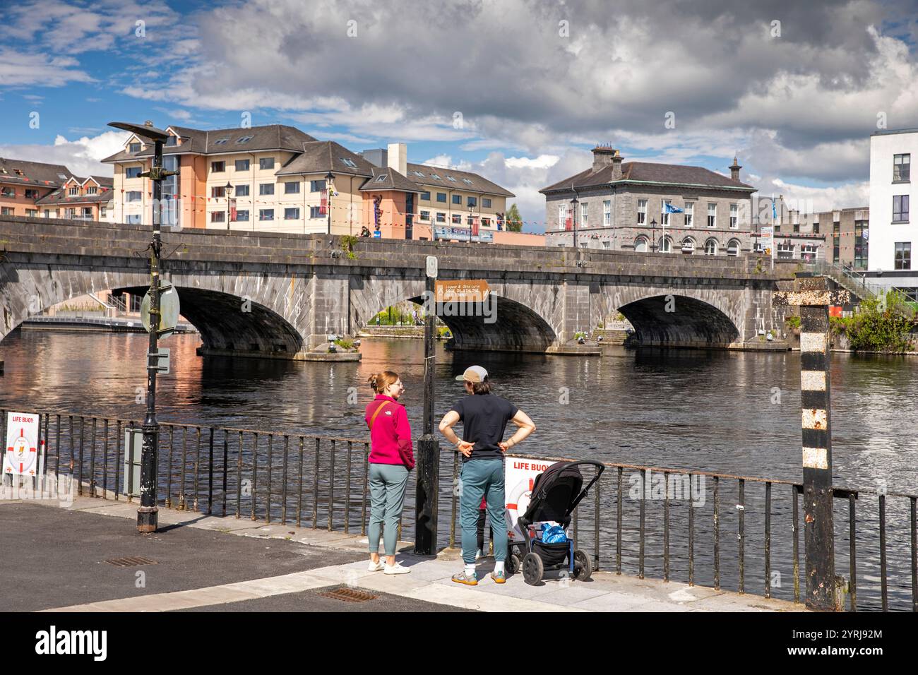 Ireland county westmeath athlone river hi-res stock photography and ...