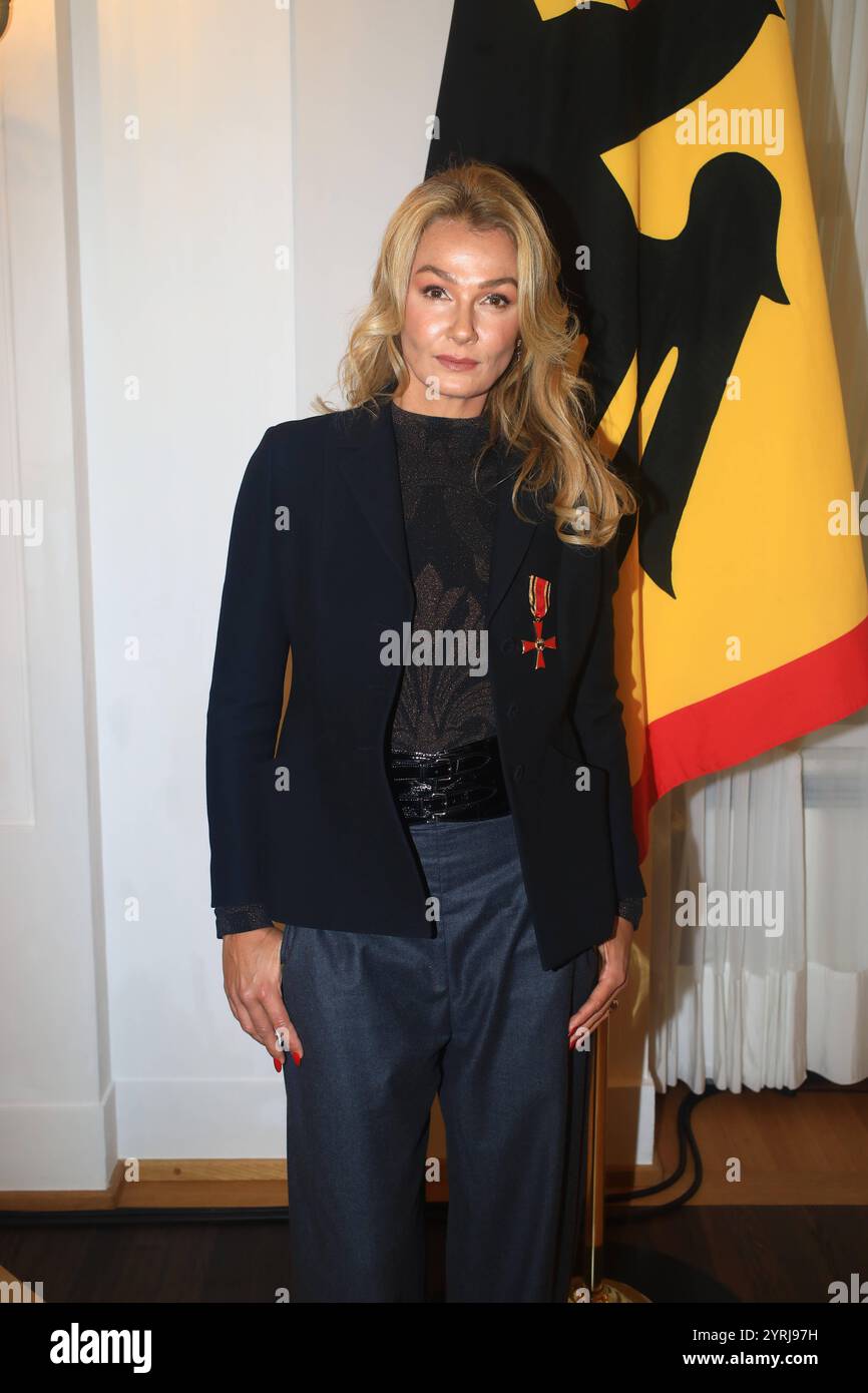 Franziska van Almsick erhält Bundesverdienstorden Berlin, 04.12.2024 ...