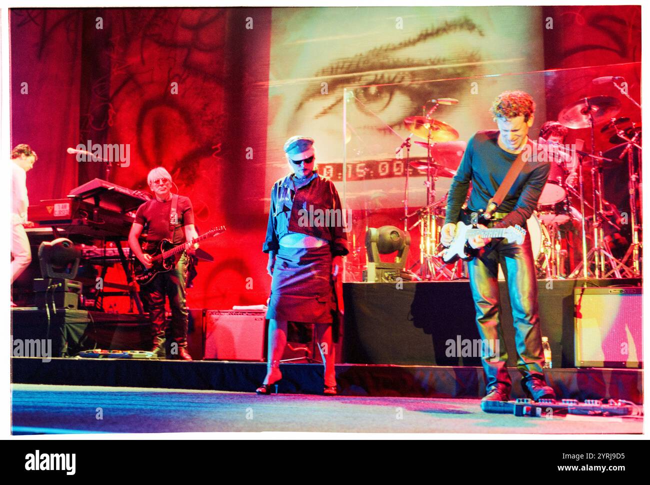 DEBBIE HARRY, WHOLE BAND, BLONDIE, MARIA TOUR, 1999: Debbie Harry and ...