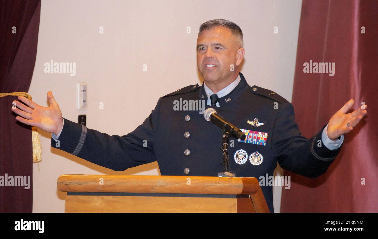 Tokyo, Japan. 04th Dec, 2024. U.S. Space Forces Indo-Pacific Commander ...