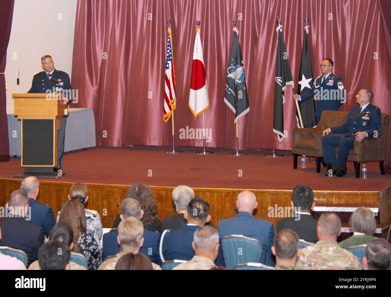 Tokyo, Japan. 04th Dec, 2024. U.S. Space Forces Indo-Pacific Commander ...