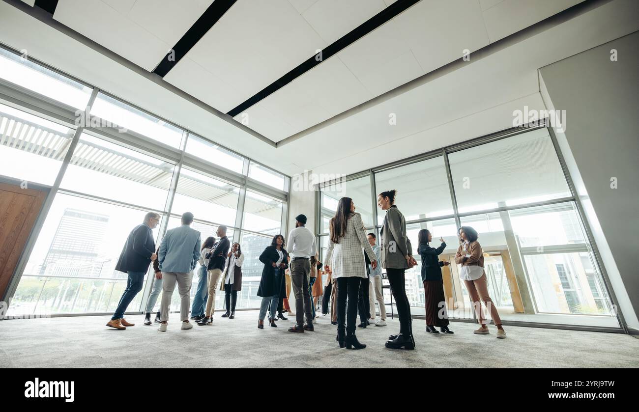 Large corporate event space people hi-res stock photography and images ...