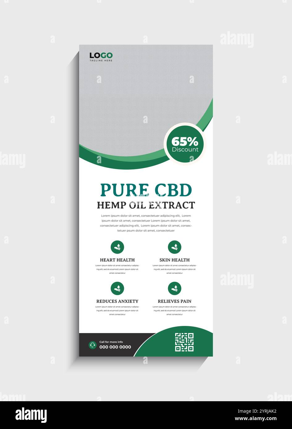 Hemp product signage template hi-res stock photography and images - Alamy