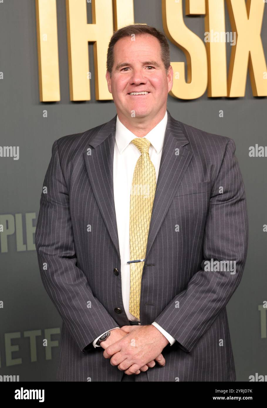 HOLLYWOOD, CA - DECEMBER 03: Kevin Hymel at the premiere of Netflix's ...