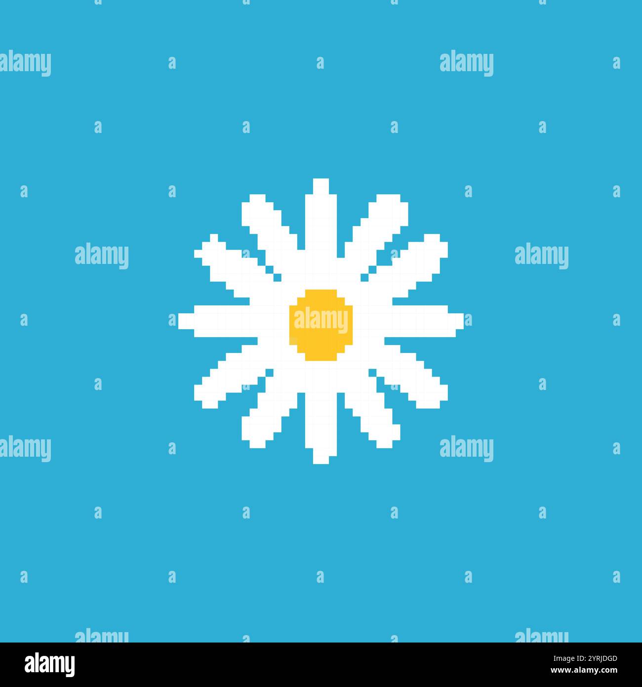 Daisy flower illustration hi-res stock photography and images - Alamy