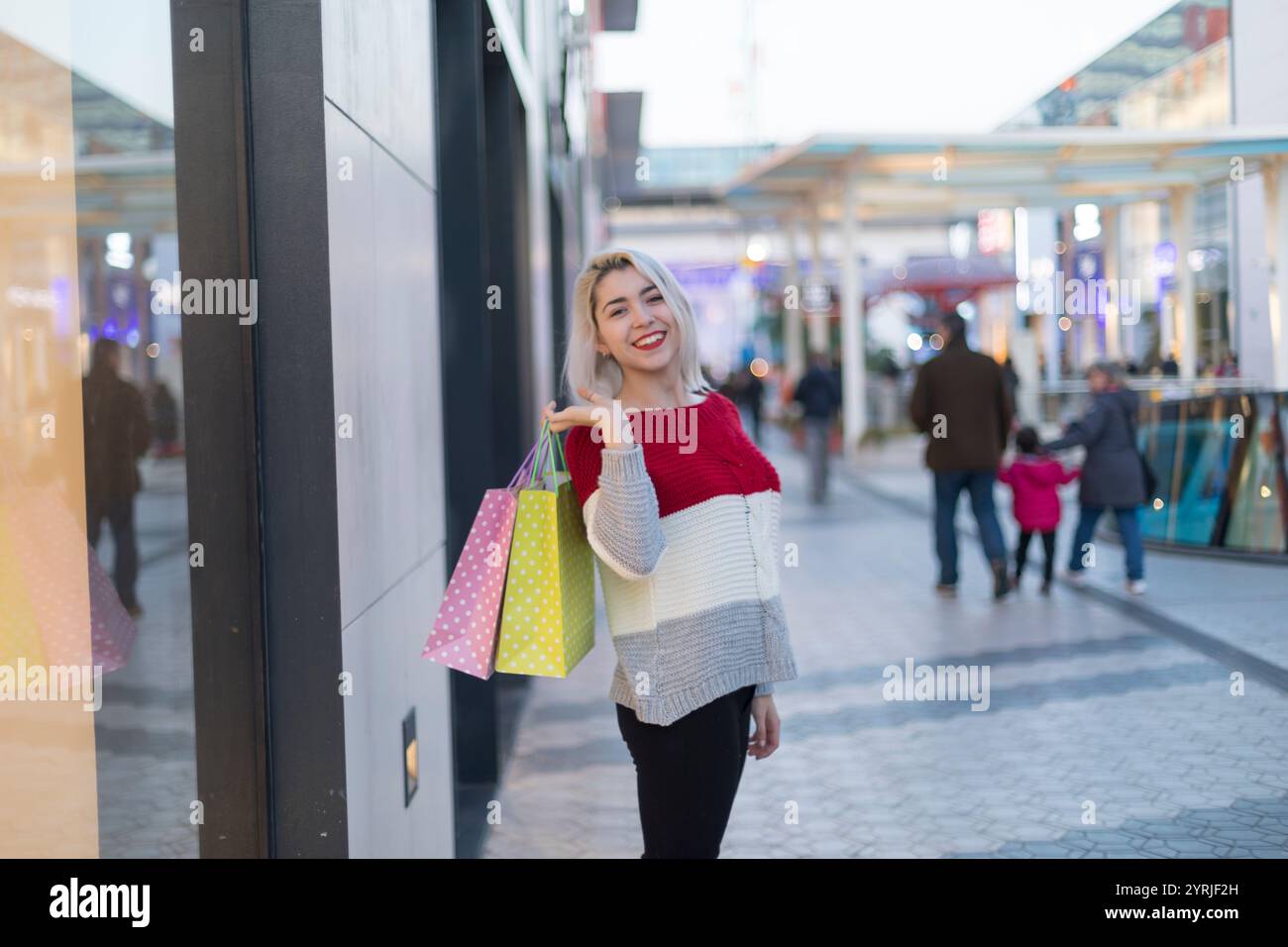 Stylish mall hi-res stock photography and images - Alamy