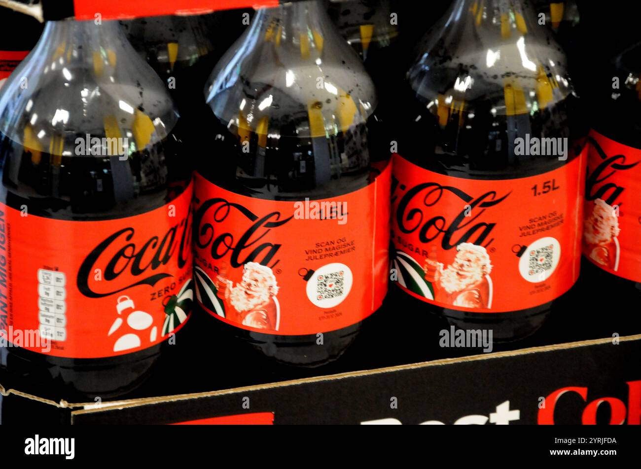 Copenhagen/ Denmark/04 december. 2024/Coca cola bottle for sale in ...