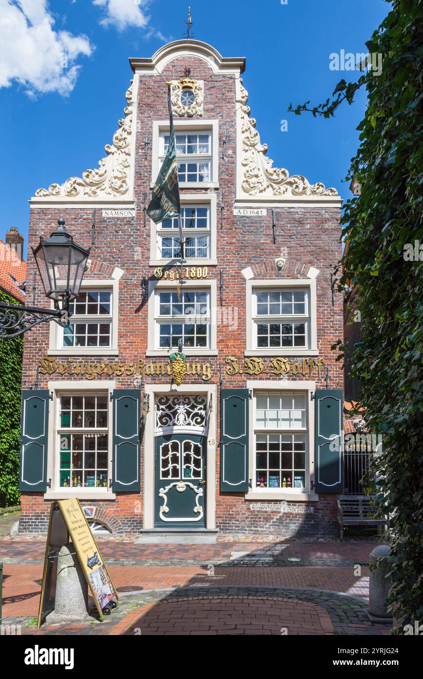 House Samson, a listed 17th-century building with an impressive facade ...