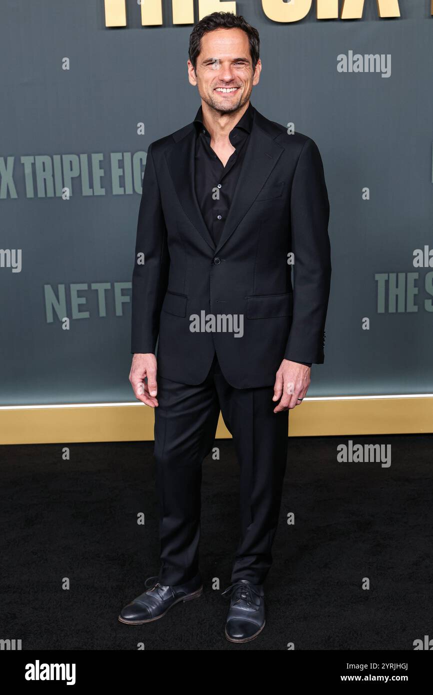 HOLLYWOOD, LOS ANGELES, CALIFORNIA, USA - DECEMBER 03: Scott Daniel Johnson arrives at the Los ...