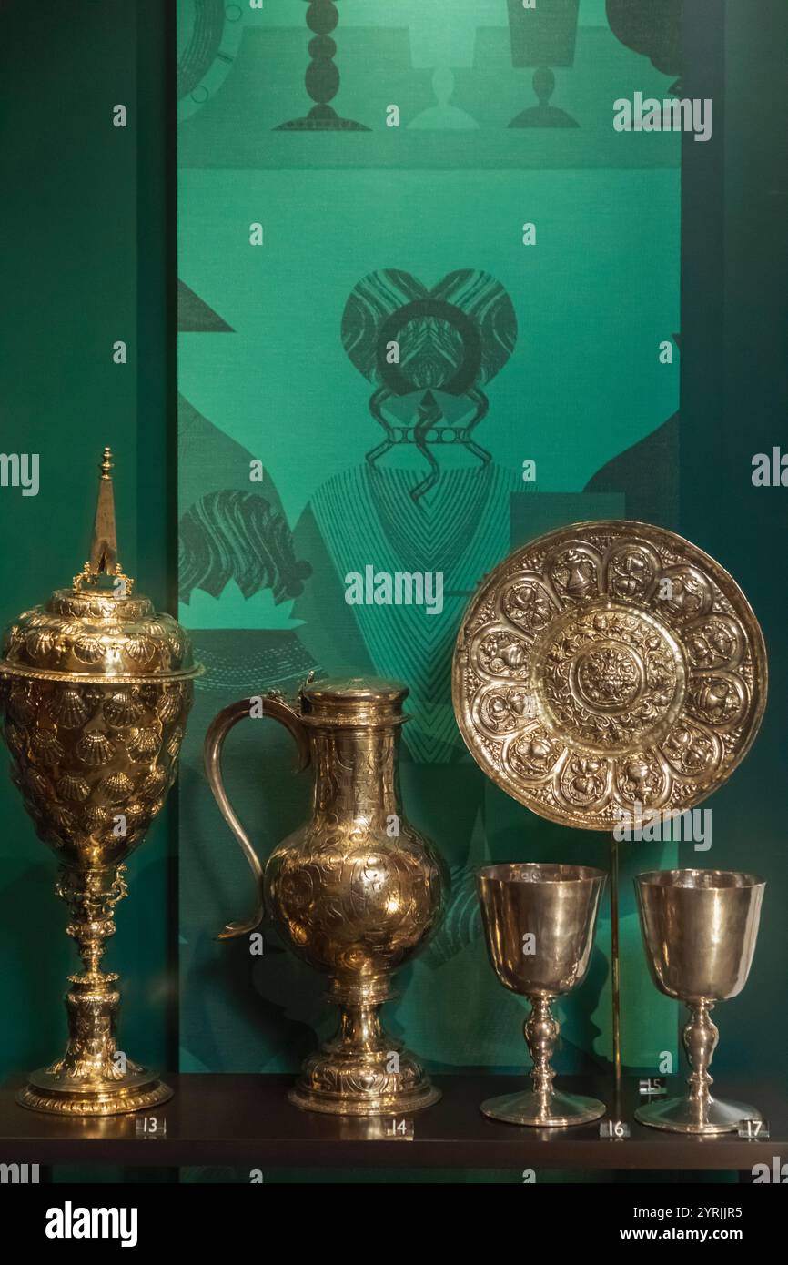 England, Kent, Canterbury, Canterbury Cathedral, Display of Medieval ...