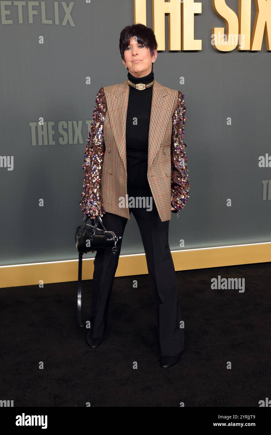 Hollywood, Ca. 03rd Dec, 2024. Diane Warren at the premiere of Netflix ...