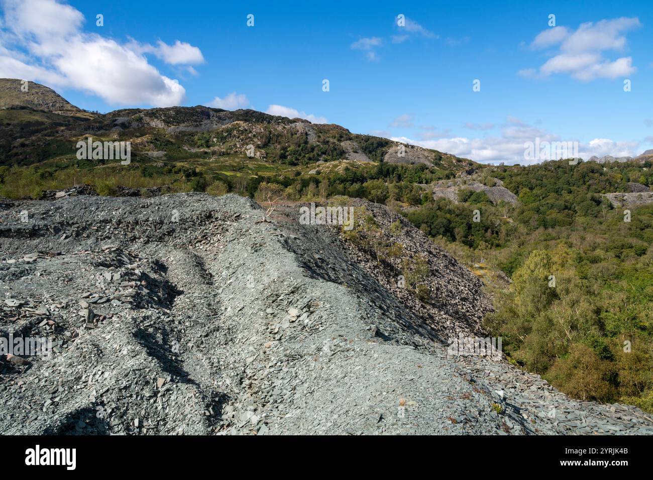 Scenery between Hodge Close quarry and Little Langdale north of ...
