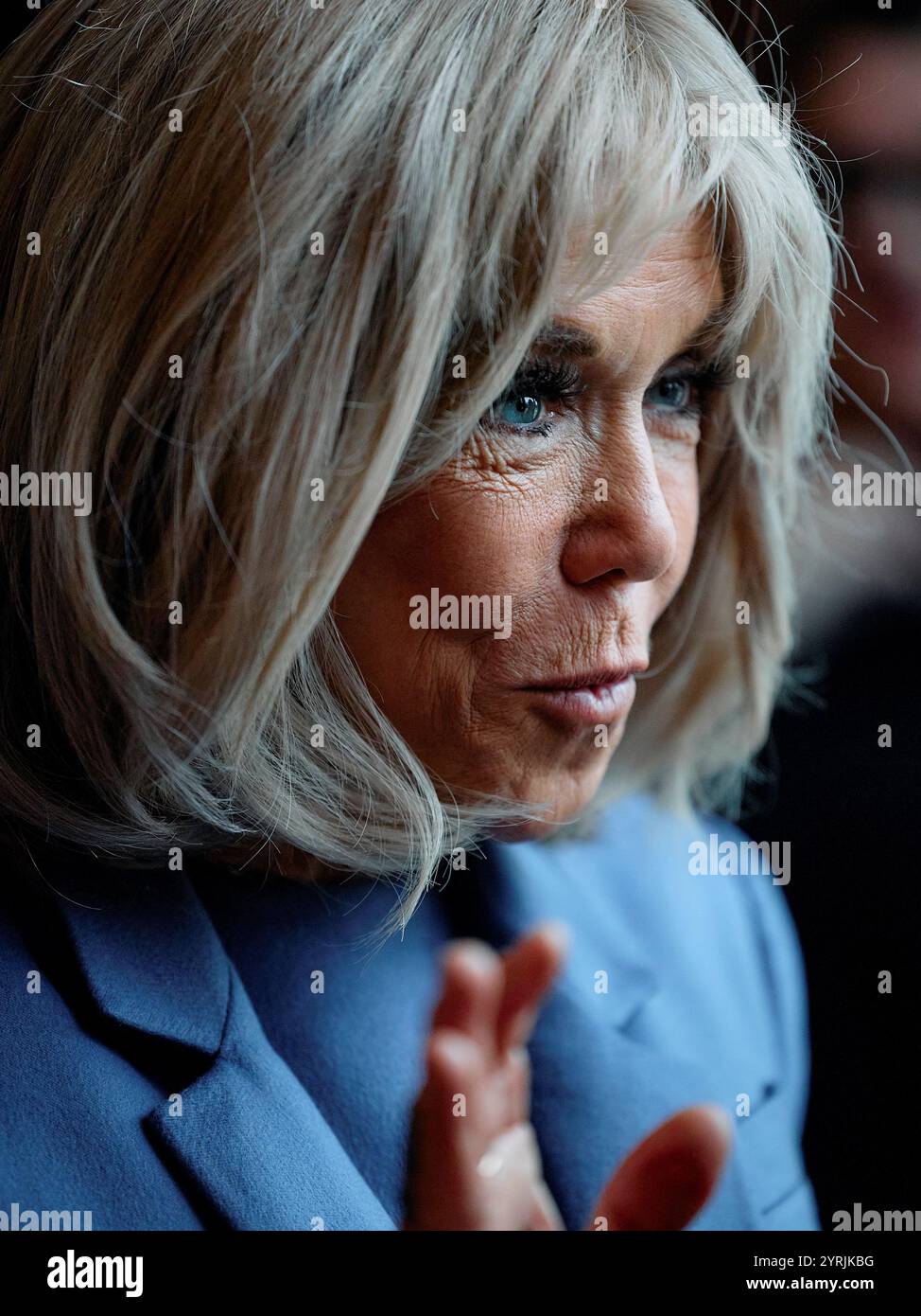Brigitte macron young hi-res stock photography and images - Alamy