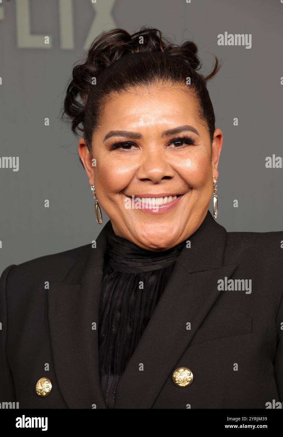 Hollywood, Ca. 03rd Dec, 2024. Angi Bones at the premiere of Netflix's ...