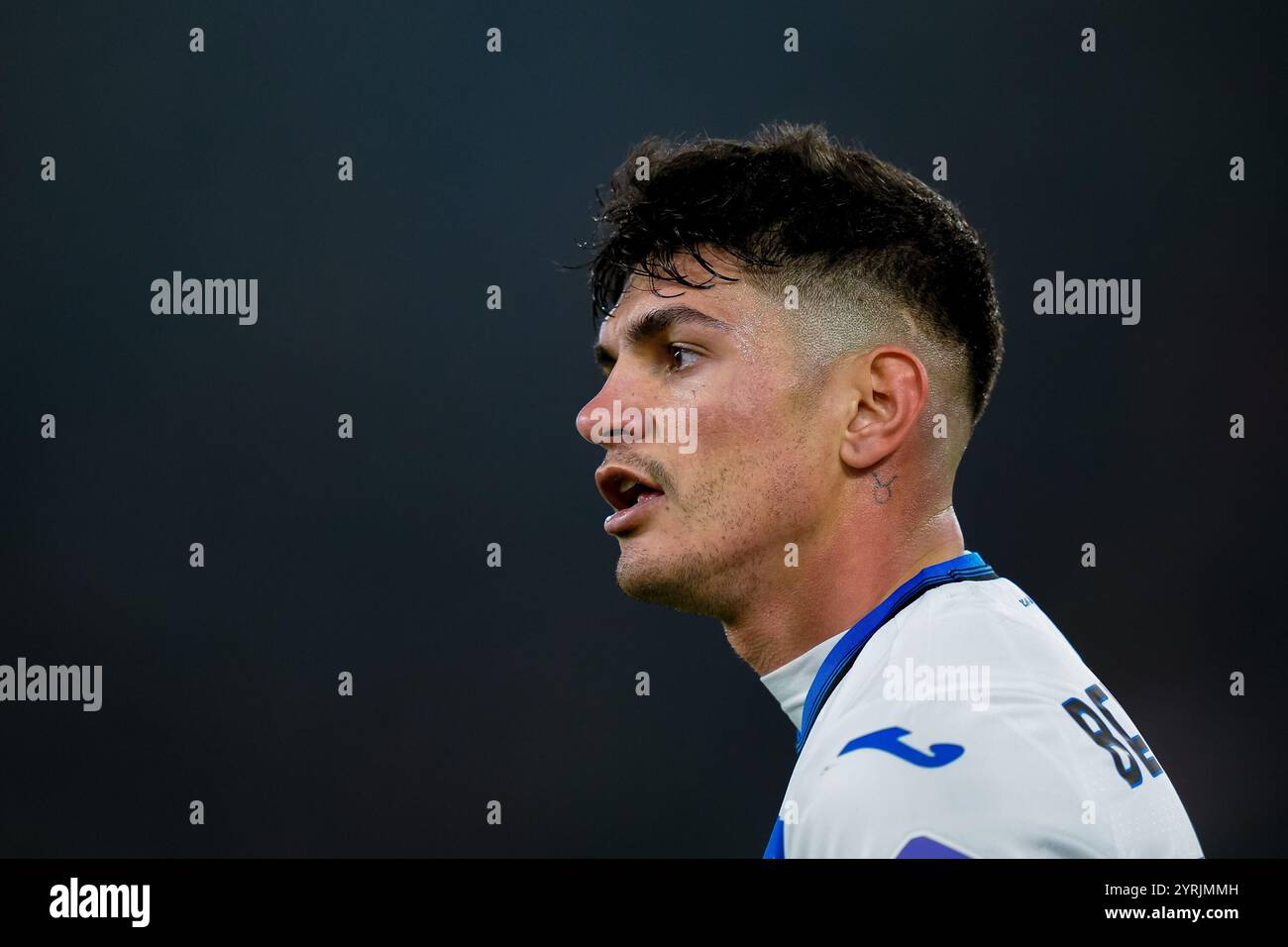 Rome, Italy. 02nd Dec, 2024. Raoul Bellanova of Atalanta BC looks on ...