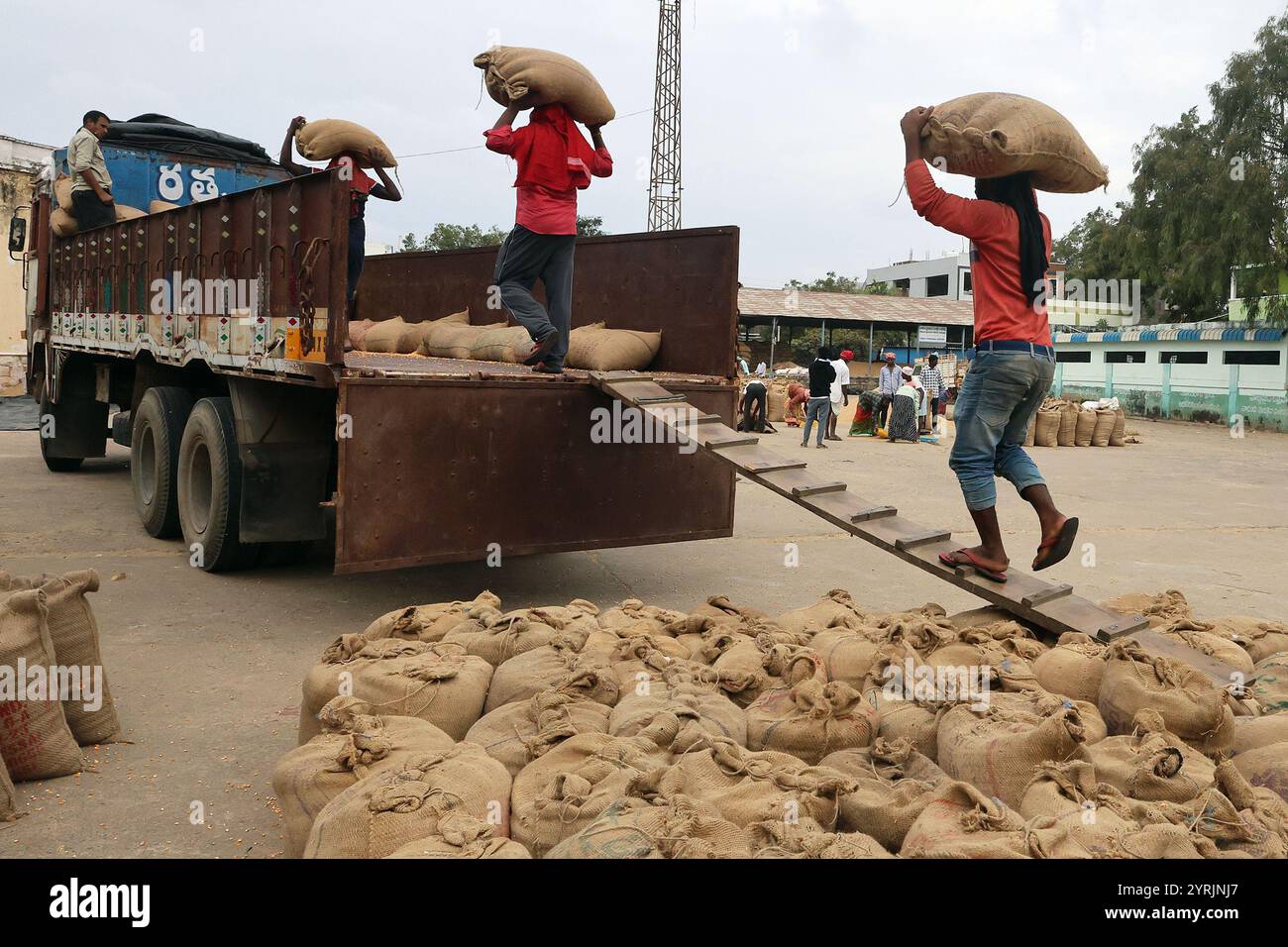 Backbreaking load hi-res stock photography and images - Alamy