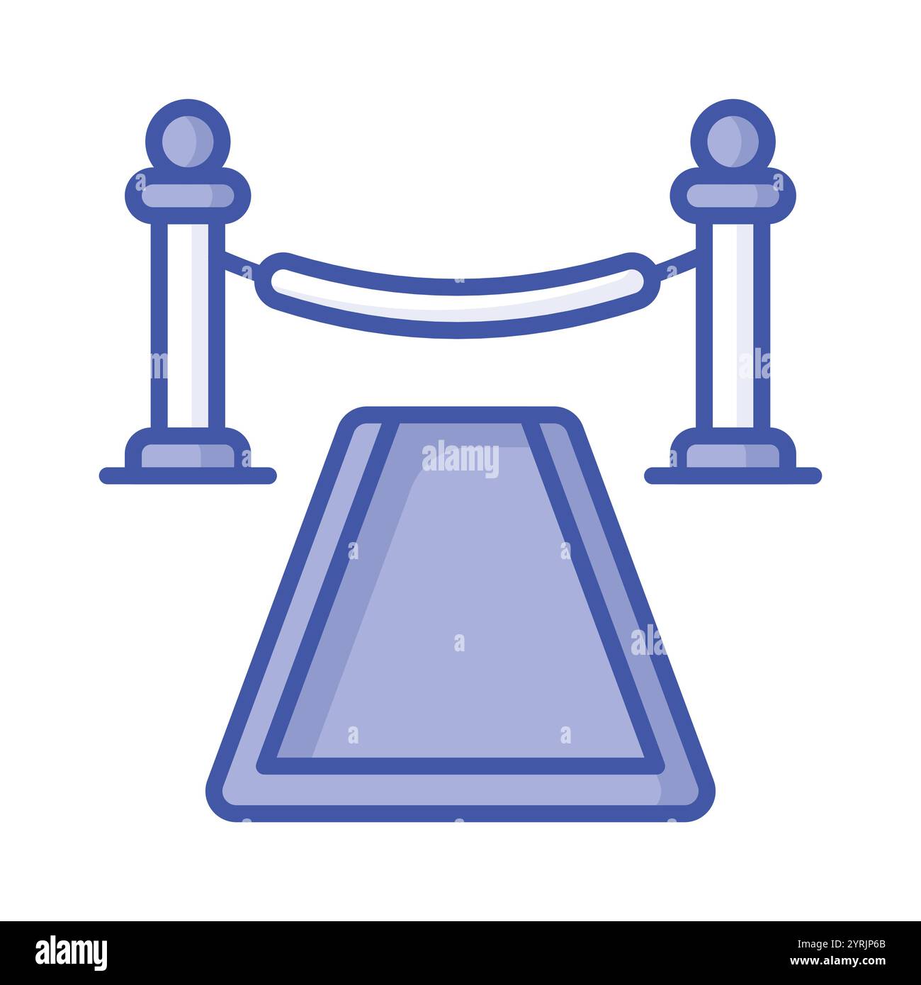 Vip entrance red carpet vector design, a welcome red mat, concept of ...