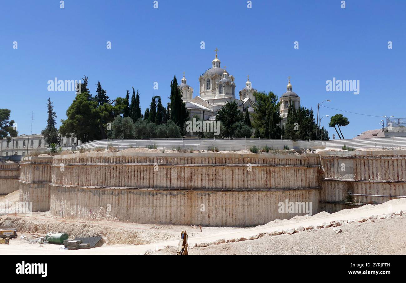 The Holy Trinity Cathedral, (Russian Orthodox Church in Jerusalem), was ...