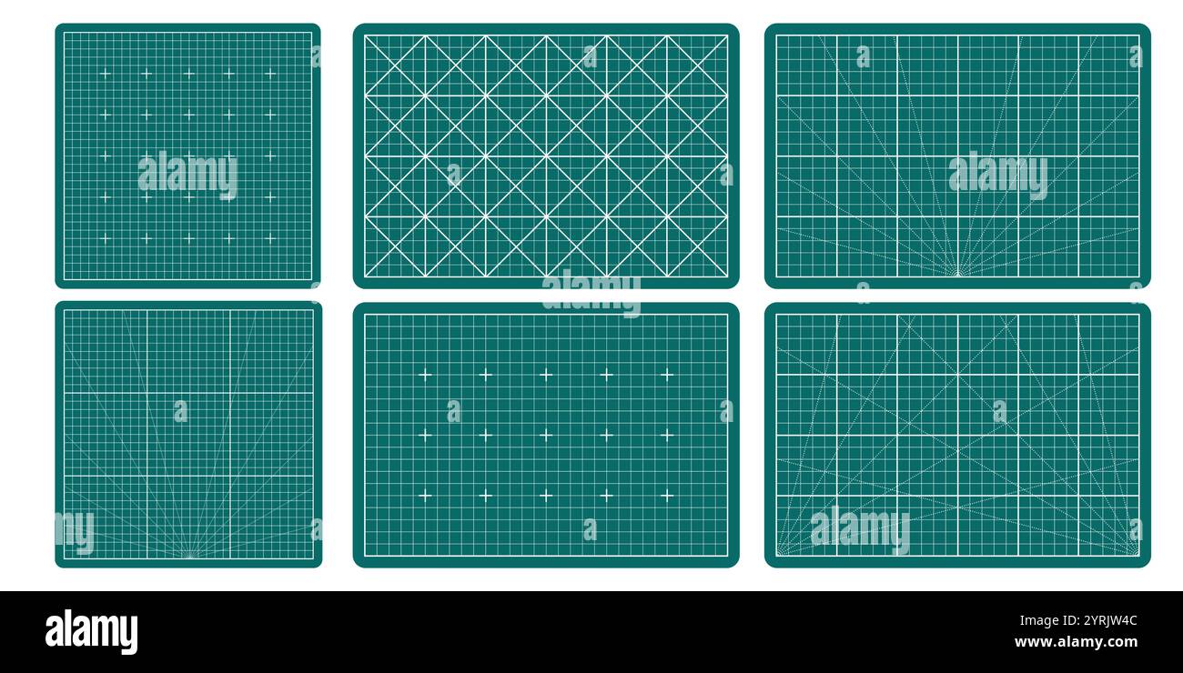 Vector grid blueprint paper background. Wireframe texture for ...