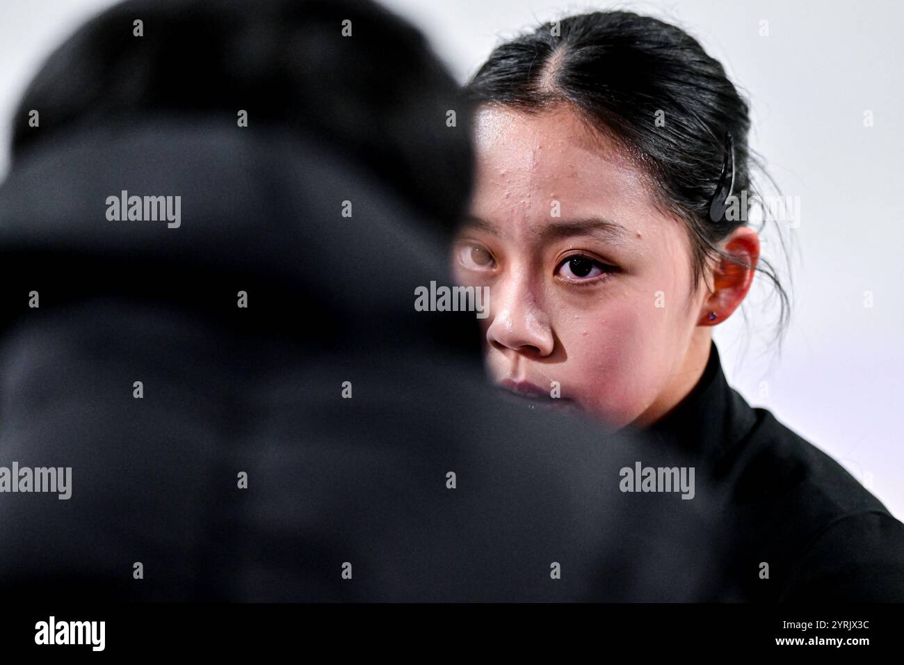 Wang yihan skating hi-res stock photography and images - Alamy