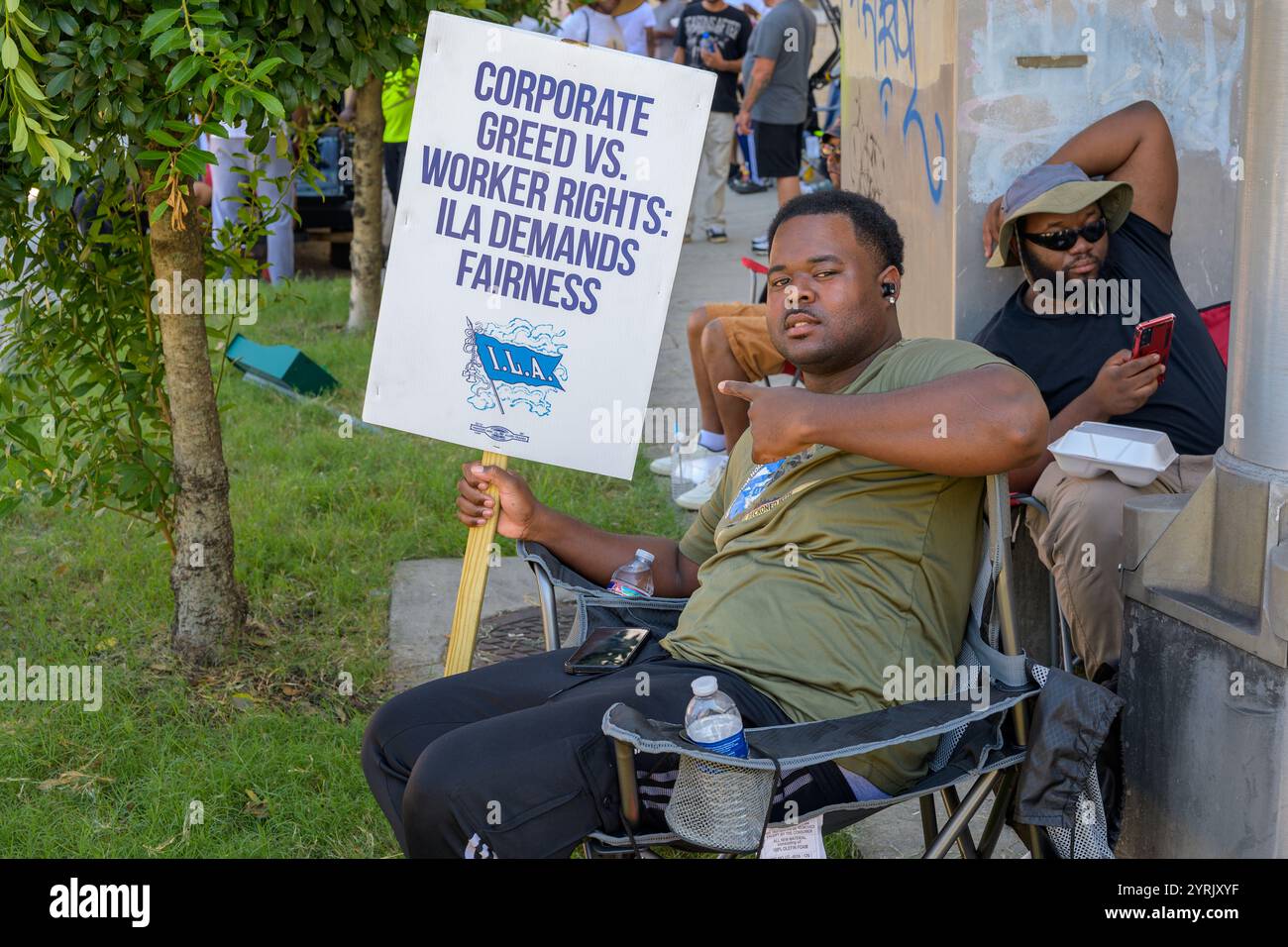 Longshoremens union strike hi-res stock photography and images - Alamy