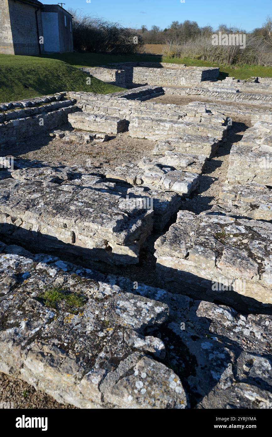 North Leigh Roman Villa, was a Roman courtyard villa in the Evenlode ...