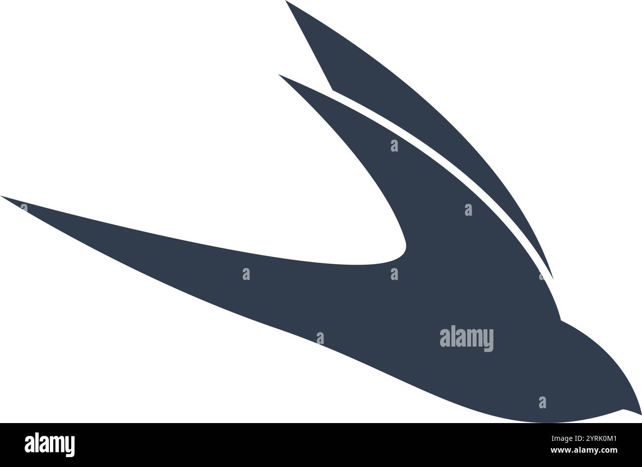 Swallowtail bird logo icon design template Stock Vector Image & Art - Alamy