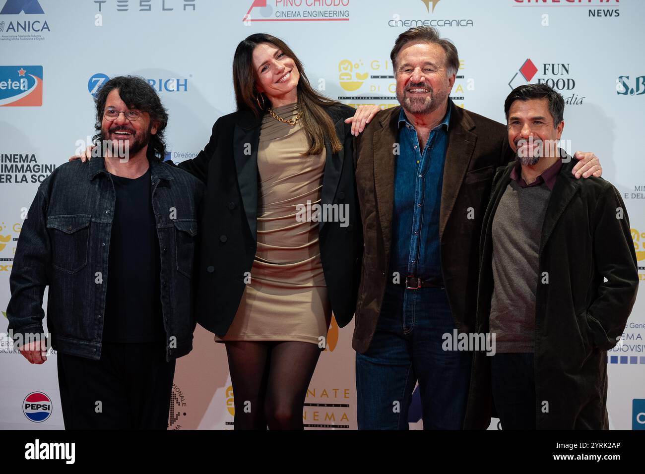 Sorrento, Italy. 04th Dec, 2024. Lillo Petrolo, Gioia Marzocchi ...