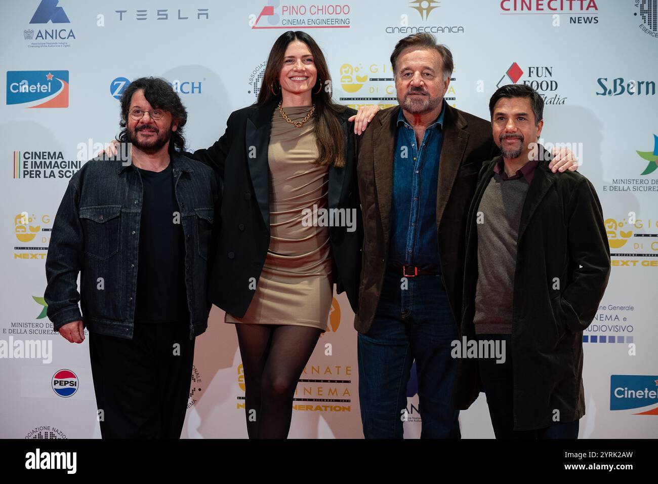 Sorrento, Italy. 04th Dec, 2024. Lillo Petrolo, Gioia Marzocchi ...