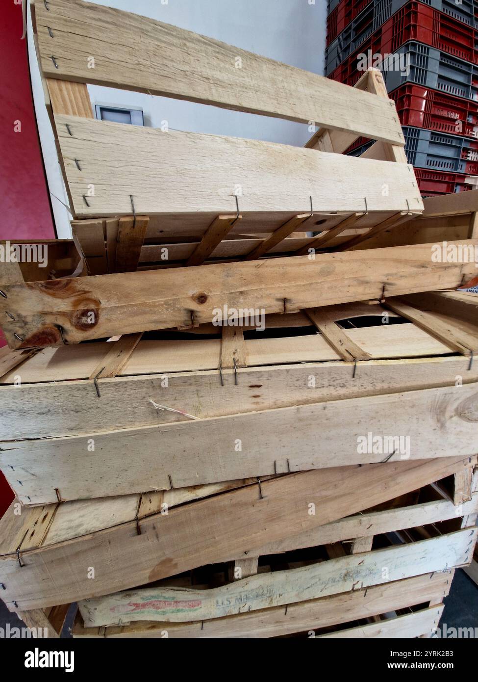 Disused crates hi-res stock photography and images - Alamy