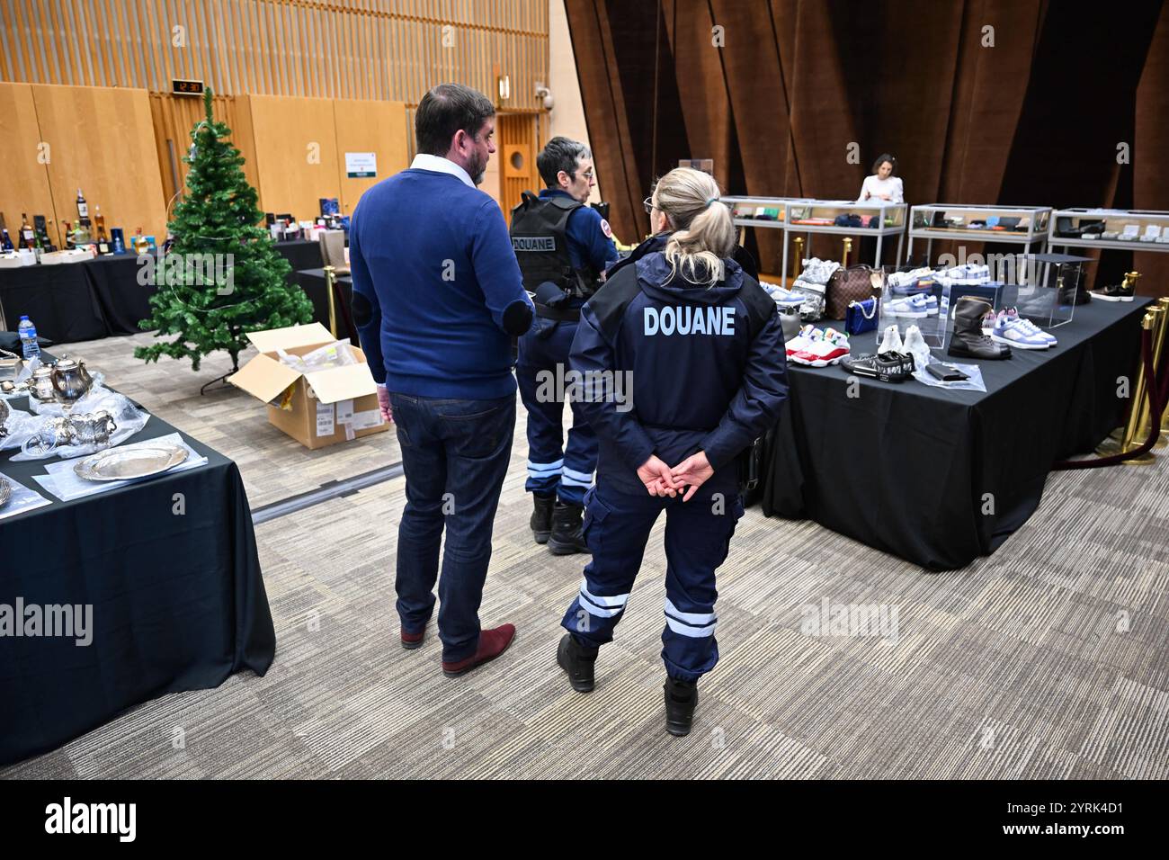 Paris, France. 04th Dec, 2024. The Direction Nationale d'Interventions ...
