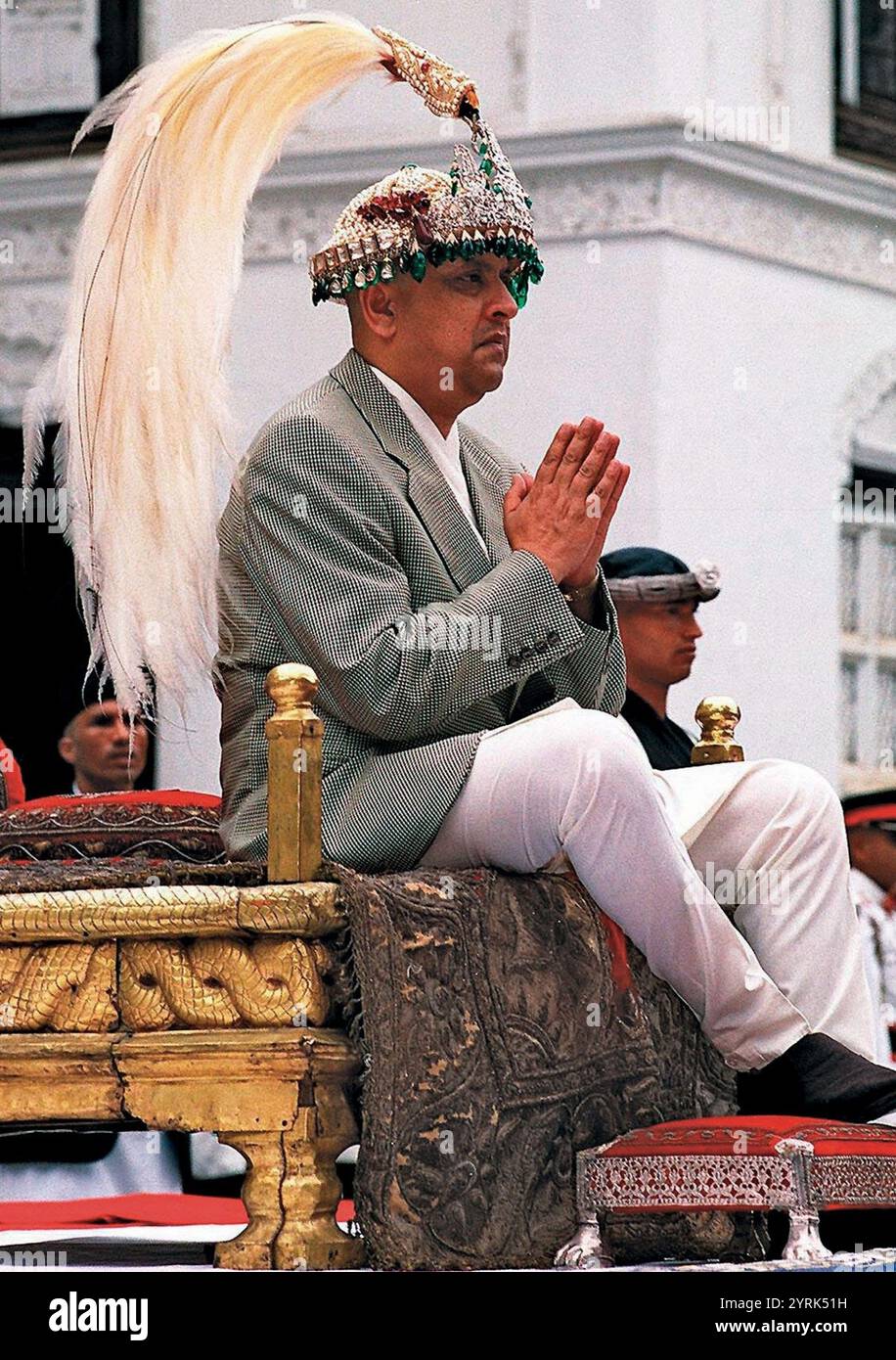 Last king of nepal hi-res stock photography and images - Alamy