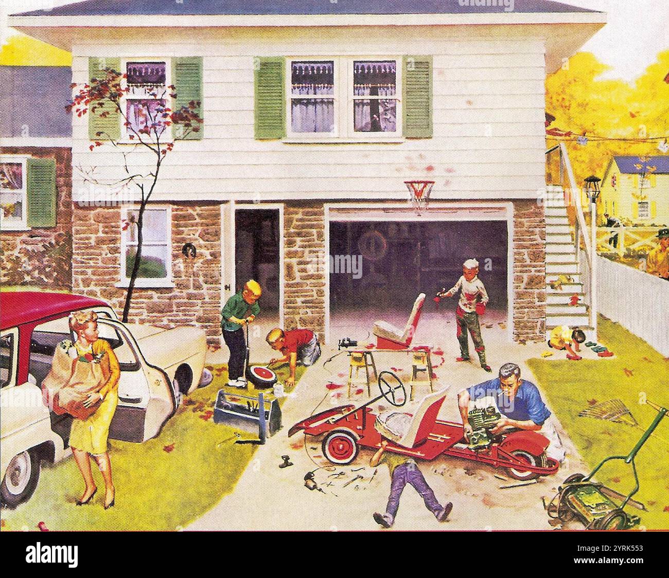 Aspiring middle class hi-res stock photography and images - Alamy