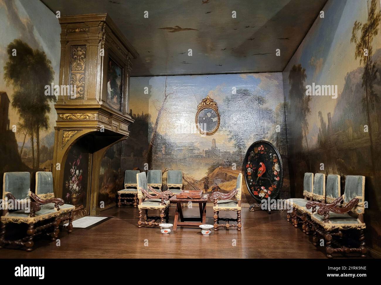 Miniature dutch interior hi-res stock photography and images - Alamy