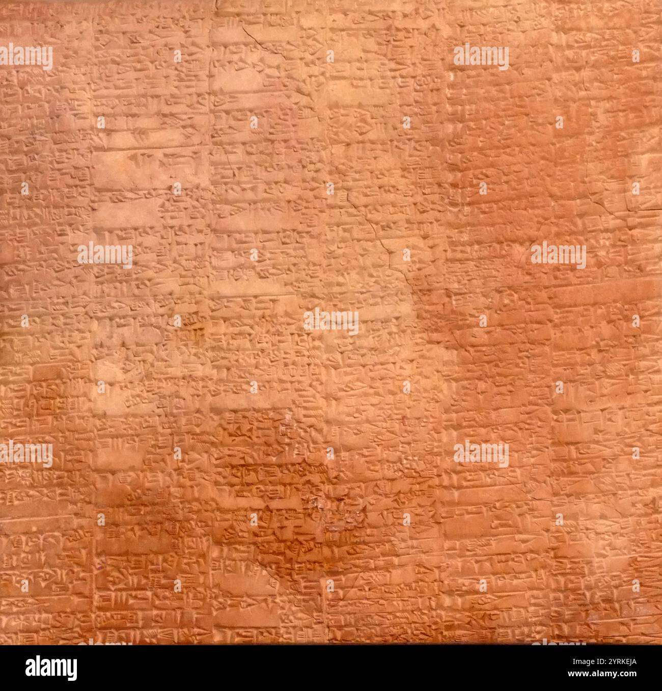 Cuneiform inventory list written in the 48th year of the reign of King ...