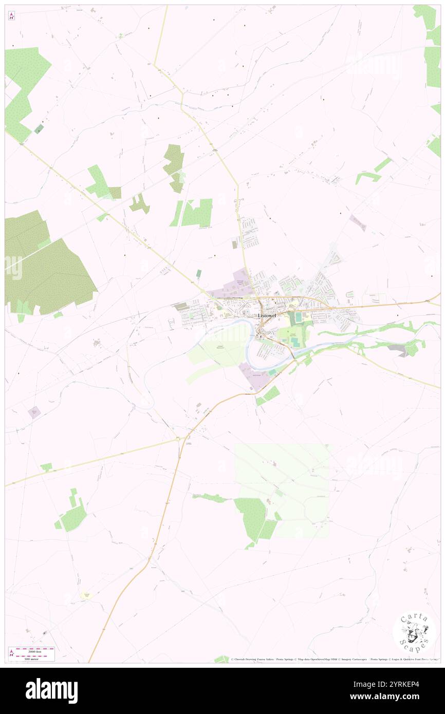 Map of listowel hi-res stock photography and images - Alamy
