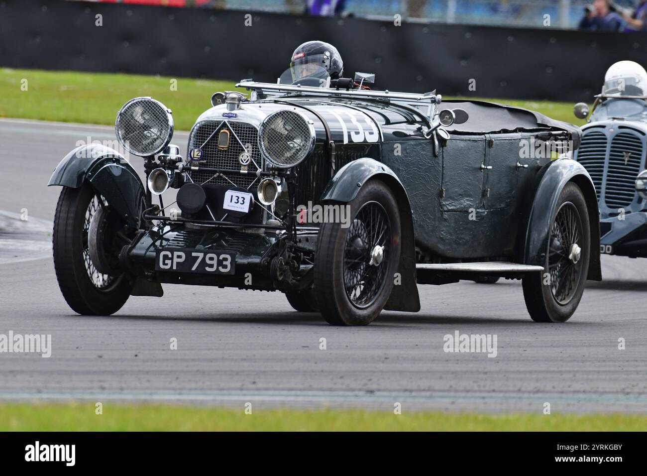 Tim Wadsworth, Lagonda 2 Litre LC Tourer, Fox and Nicholl Trophy Race a ...