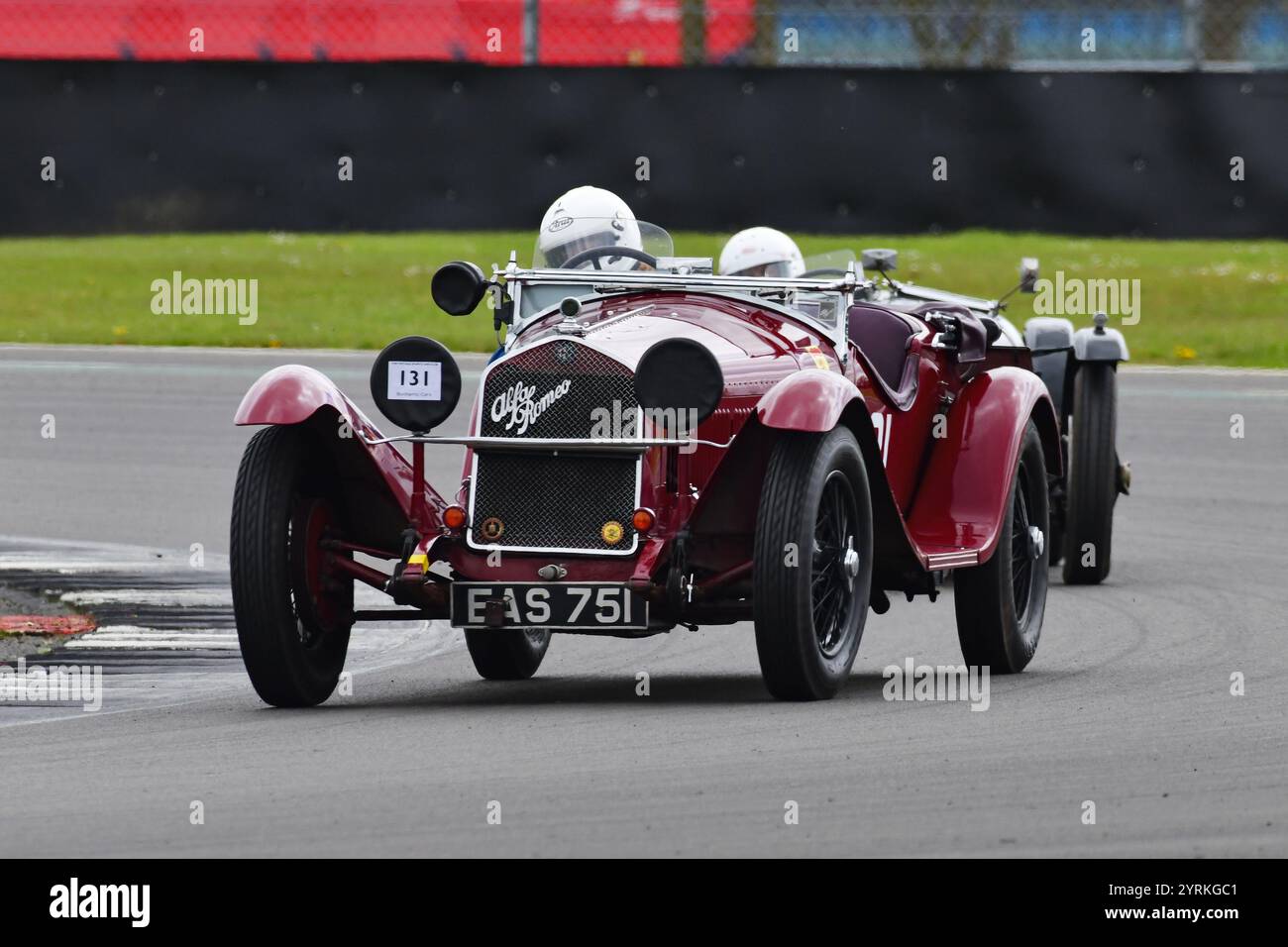 Alex Pilkington, Alfa Romeo 6C 1750, Fox and Nicholl Trophy Race a ...
