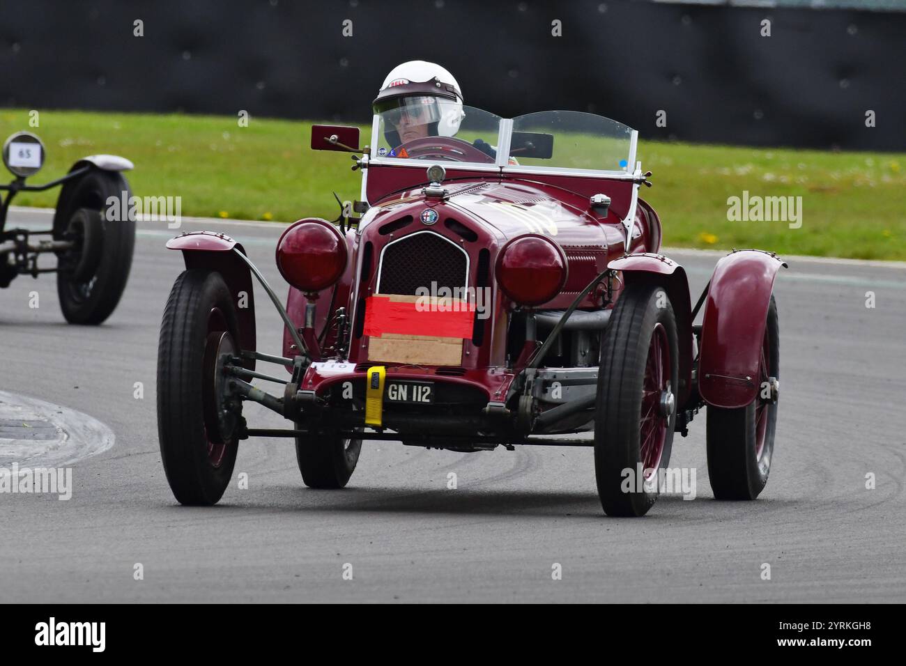 Nicolas Rossi, Alfa Romeo 6C 1750 GS, Fox and Nicholl Trophy Race a ...