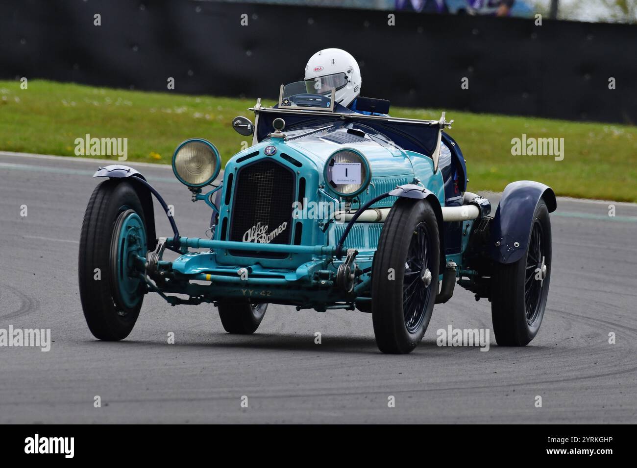 Christopher Mann, Alfa Romeo 8C 2300 Monza, Fox and Nicholl Trophy Race ...
