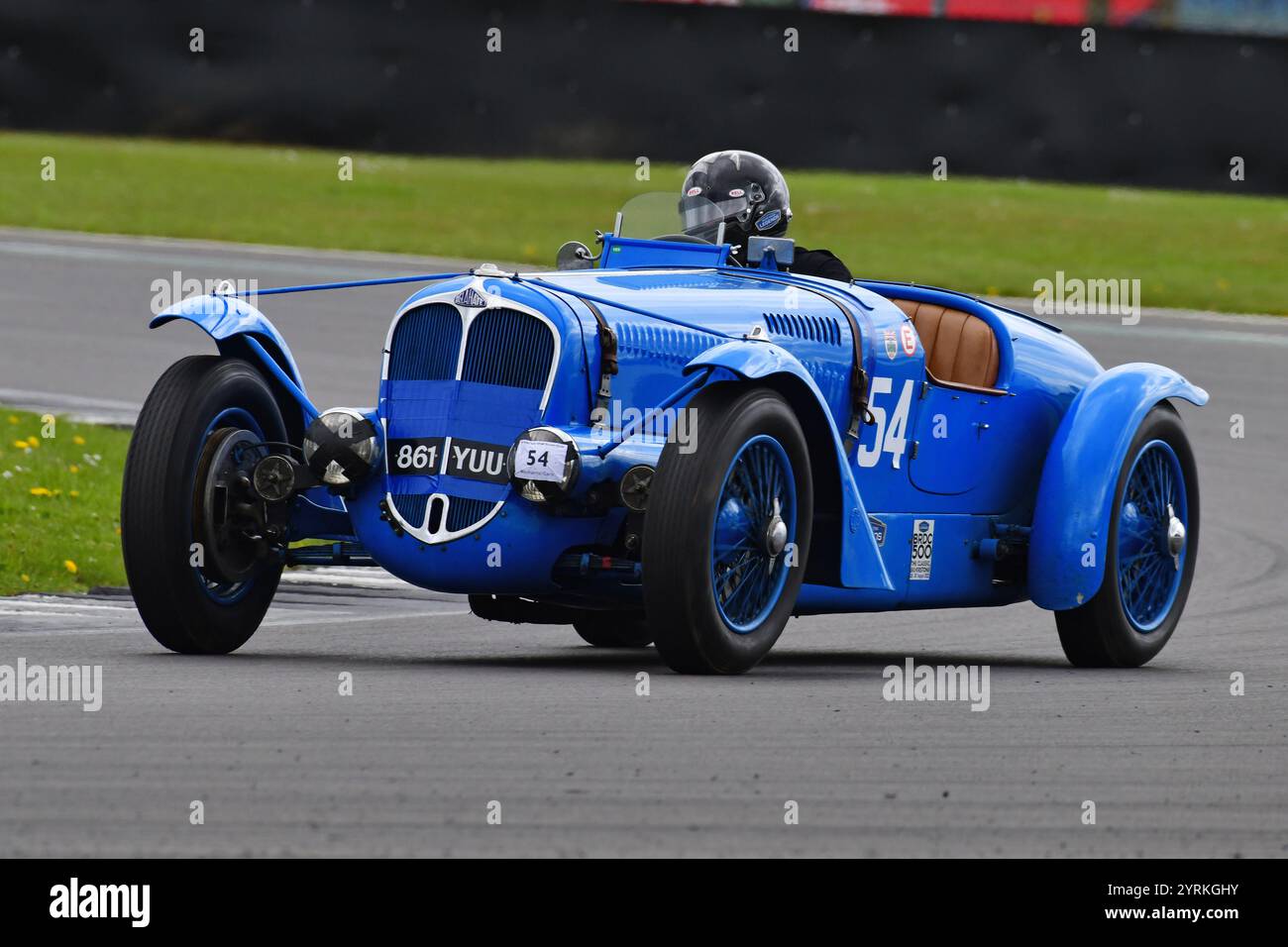 Ross Keeling, Delahaye 135MS, Fox and Nicholl Trophy Race a fifteen ...