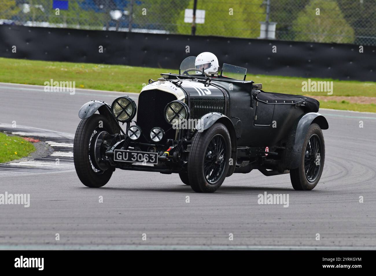 Neil McConachie, Bentley 4½ Litre, Fox and Nicholl Trophy Race a ...