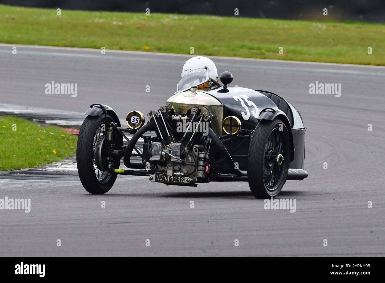 Sue Darbyshire, Morgan Super Aero, Fox and Nicholl Trophy Race a ...