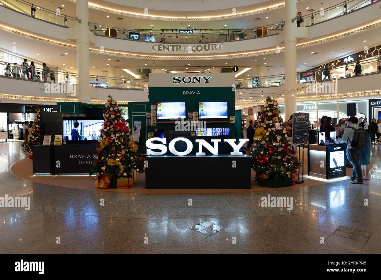 KUALA LUMPUR, MALAYSIA - NOVEMBER 09, 2023: Sony Expo at Centre Court ...