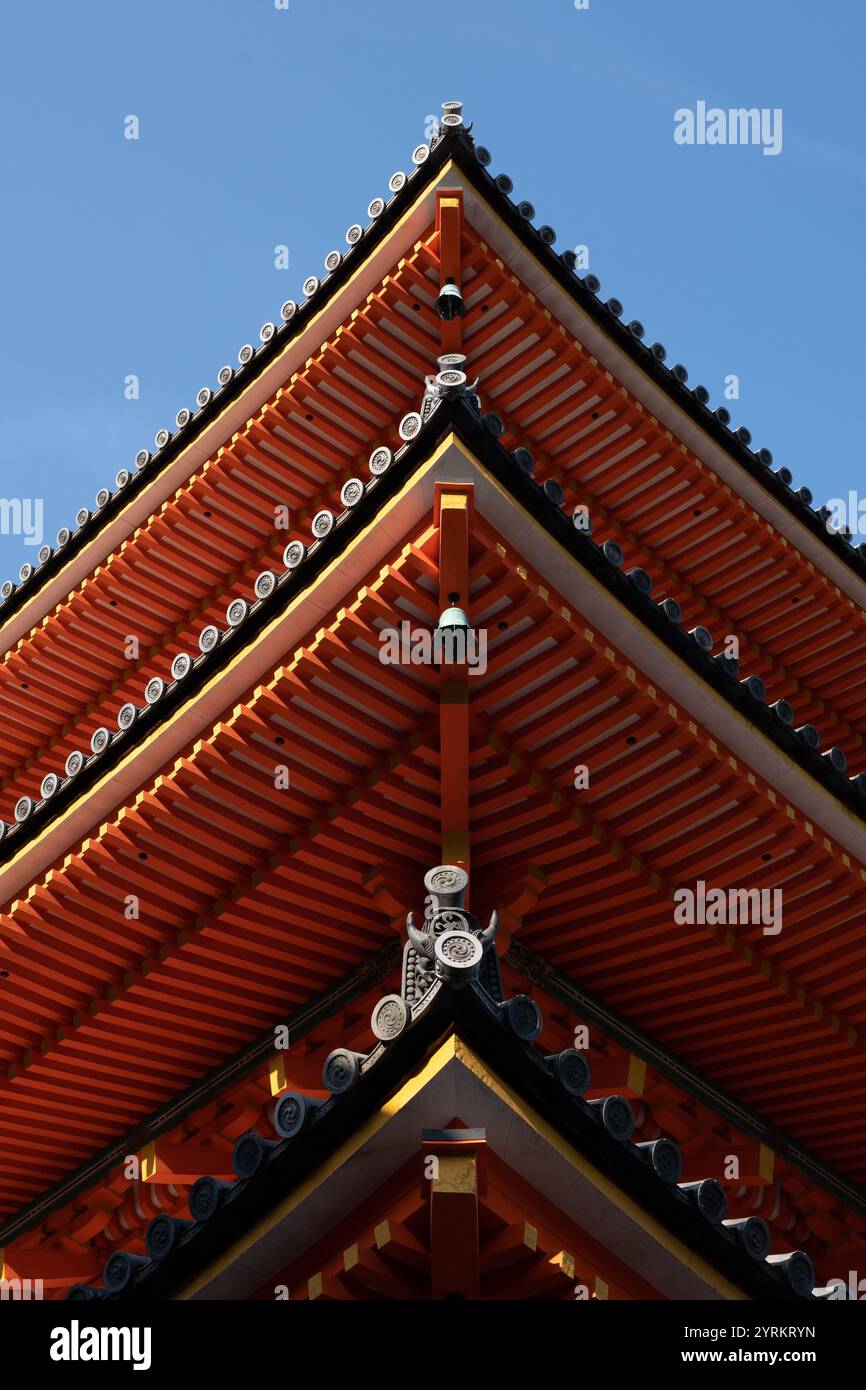 Kyoto, Japan - April 4, 2023: Close up of Kiyomizu-dera temple.Buddhist ...