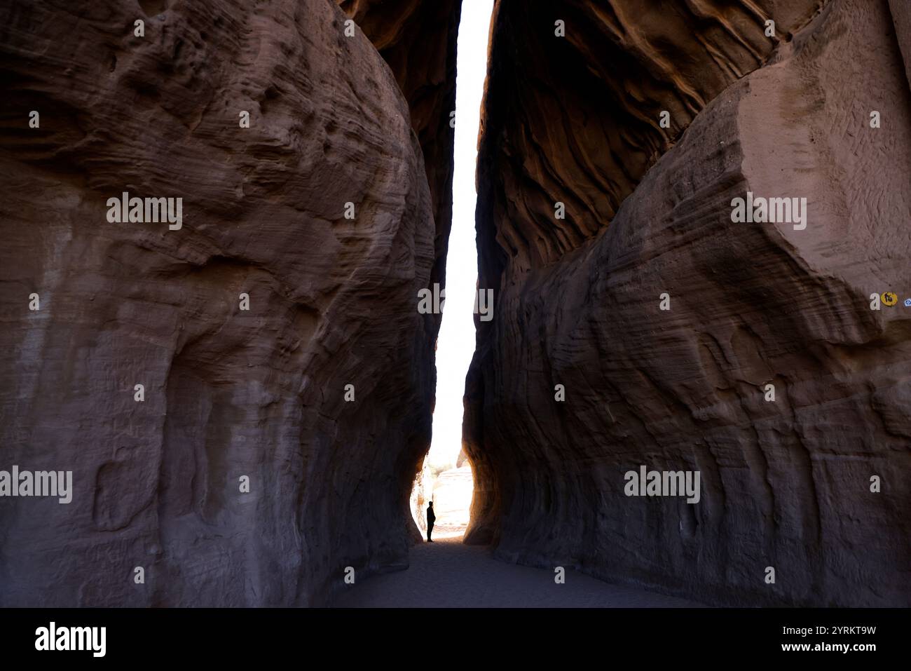 Al Ula, Saudi Arabia. 04th Dec, 2024. A man walks near the ...