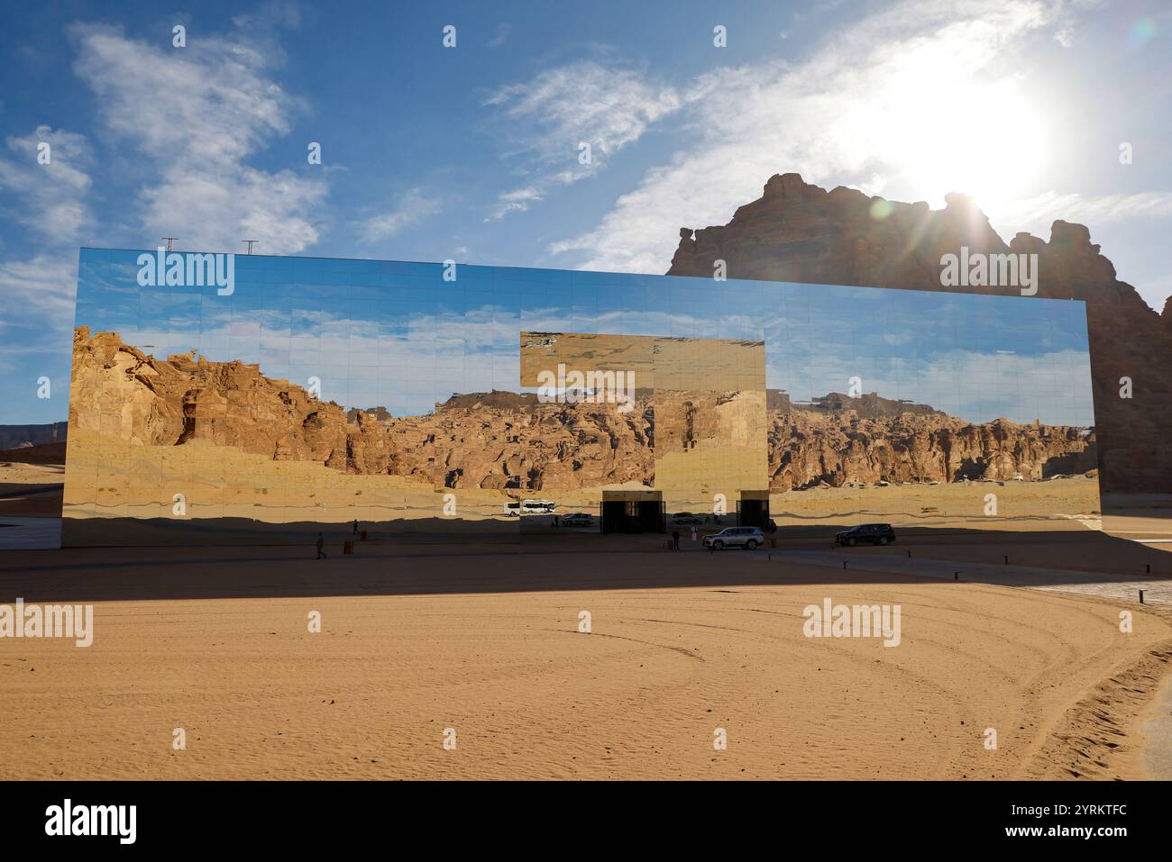 Al Ula, Saudi Arabia. 04th Dec, 2024. A picture shows the Maraya ...
