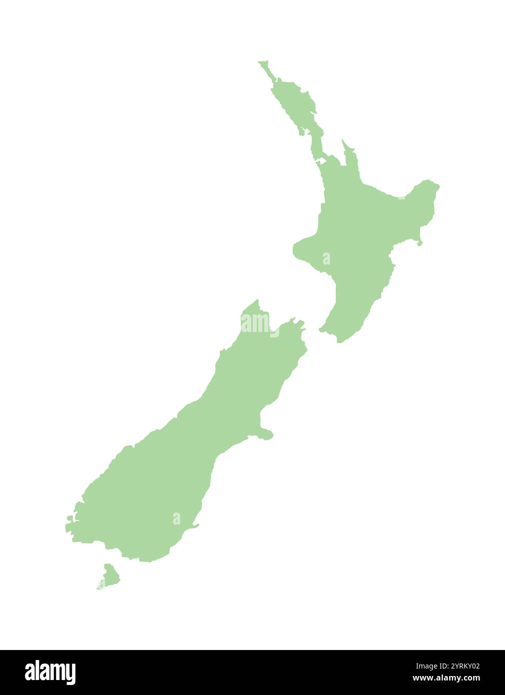 Border line of new zealand Stock Vector Images - Alamy
