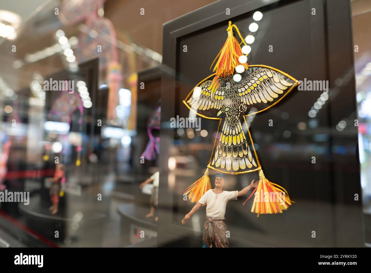 KUALA LUMPUR, MALAYSIA - NOVEMBER 28, 2023: close up shot of a scaled ...