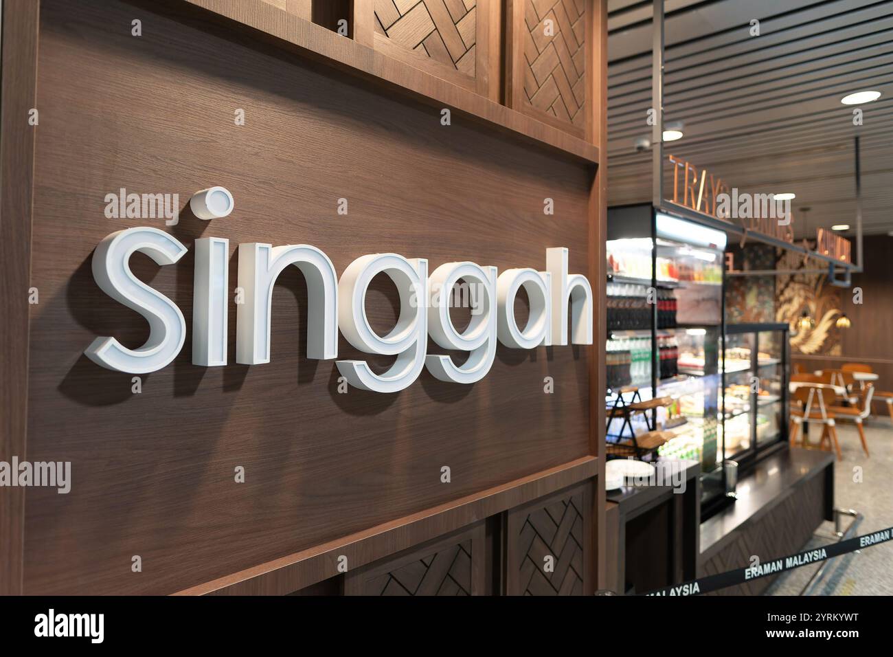 KUALA LUMPUR, MALAYSIA - NOVEMBER 15, 2023: close-up shot of the ...